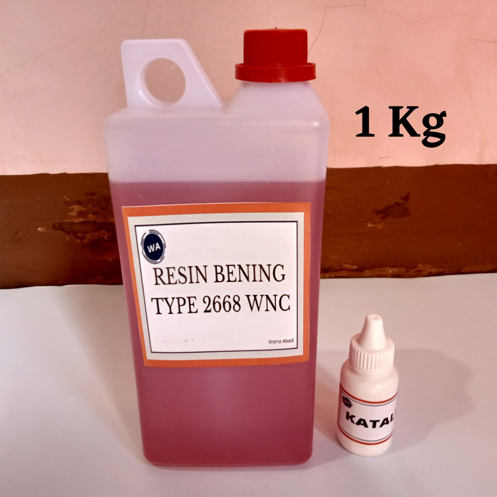 Jual Resin Bening 1kg /resin 2668 SHCP /Resin merah + 20 gram katalis ...