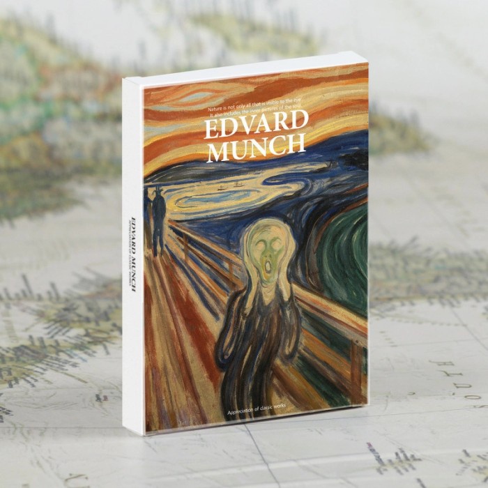 Jual Koleksi 30 Lembar Kartu Pos / Postcard Bertema Lukisan Edvard ...