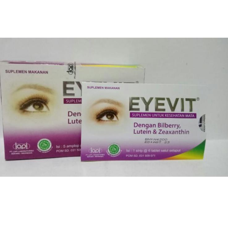 Jual K8V4 EYEVIT Suplemen Mata YB8 | Shopee Indonesia