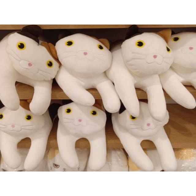 Jual miniso cat cushion kitten Plush toy Boneka kucing miniso | Shopee ...
