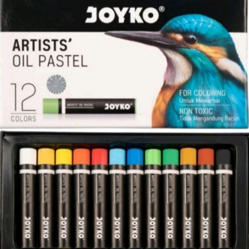 Jual Oil Pastels 12 warna OP-12ART / Oil pastels | Shopee Indonesia