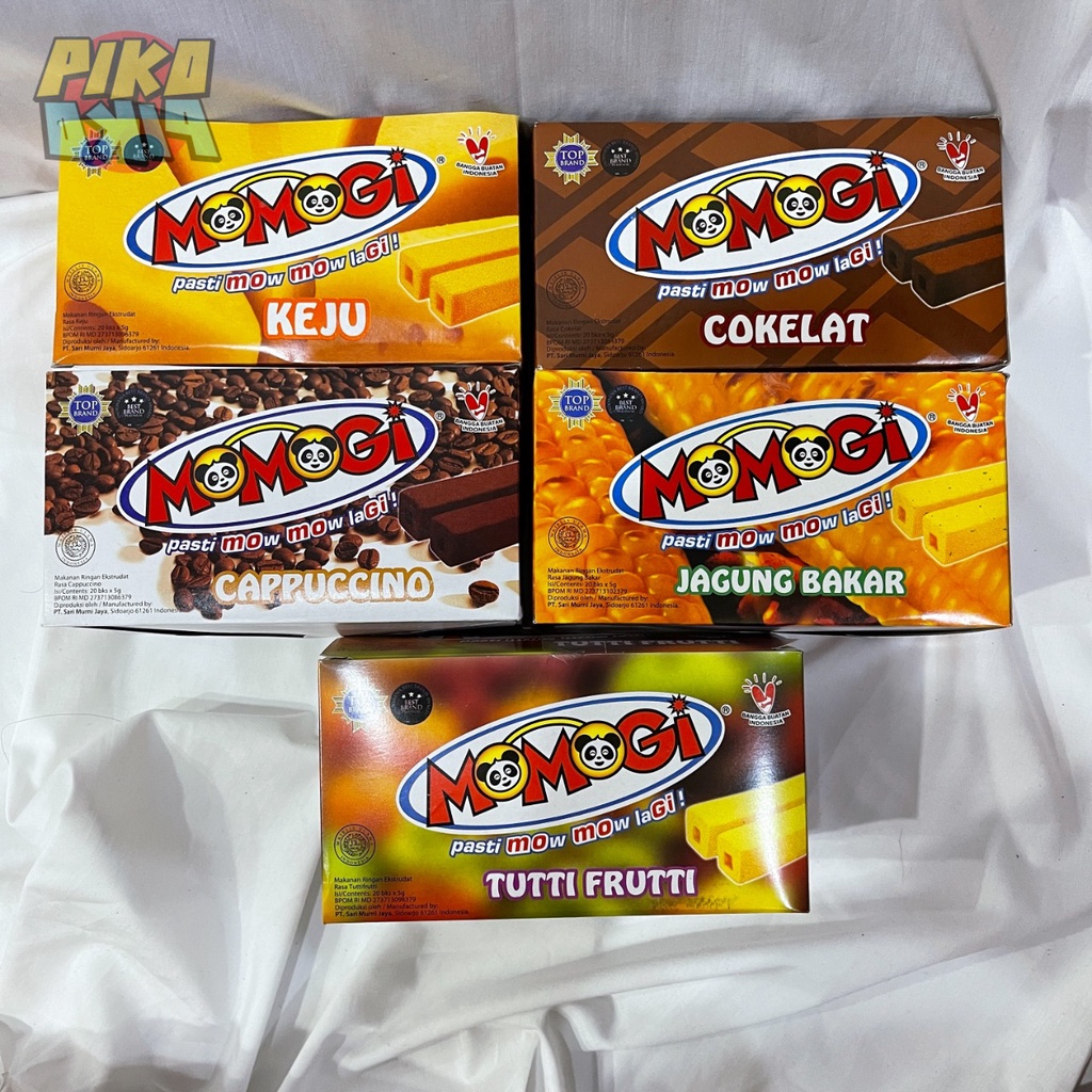 Jual MOMOGI BOX ISI 20 BUNGKUS @5g | Shopee Indonesia