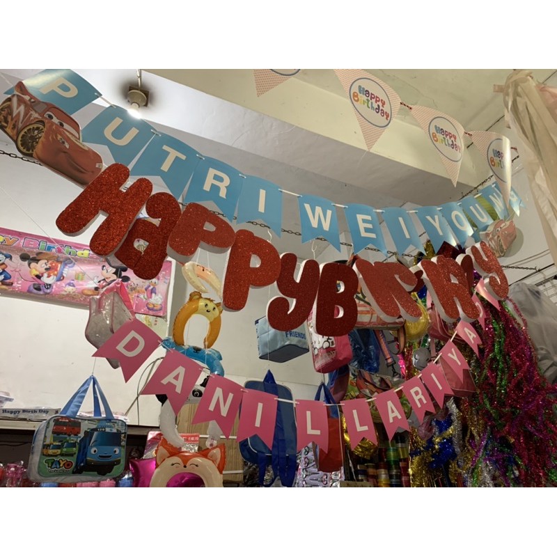 Jual Banner Styrofoam Happy Birthday | Shopee Indonesia