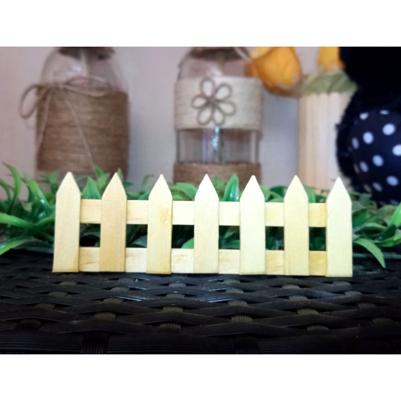 Jual Pagar miniatur ( stik es krim ) | Shopee Indonesia