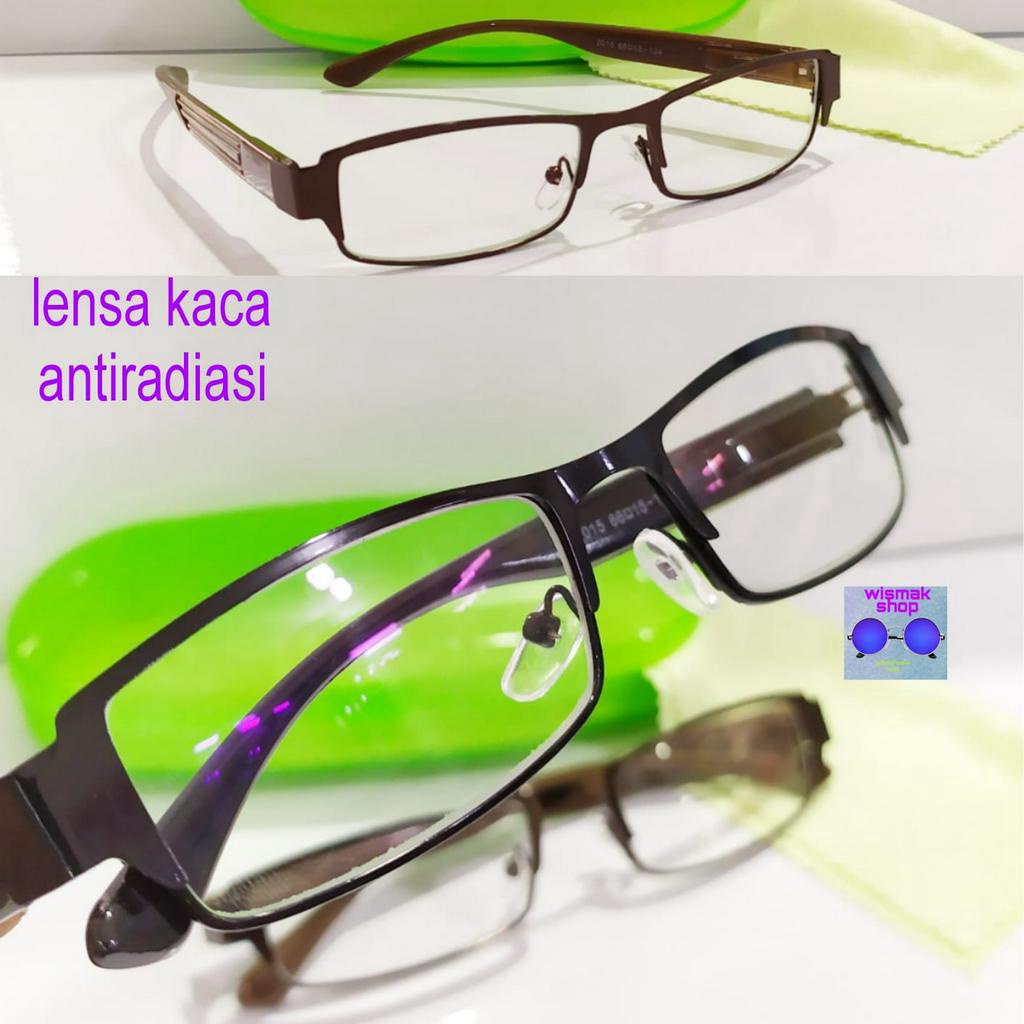 Jual kacamata baca lensa kaca asli antiradiasi tangkai per | Shopee ...