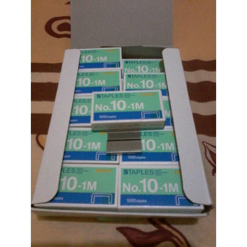 Jual ISI STAPLES NO 10 / REFILL STAPLER JOYKO NO 10 / ISI STAPLER JOYKO ...