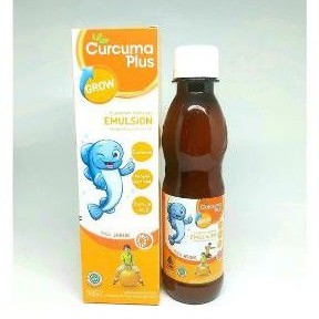 Jual Curcuma plus grow Emulsion syrup Orange 200ml | Shopee Indonesia