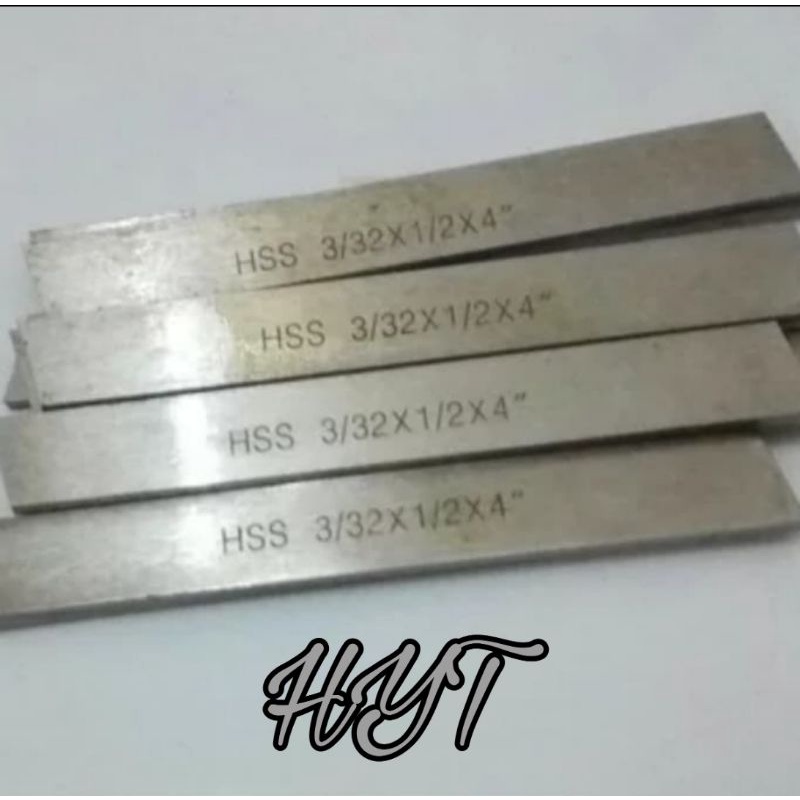 Jual HSS Pisau Potong Mata Pahat Bubut HSS Rectangular Flat Cut Off Blade | Shopee Indonesia