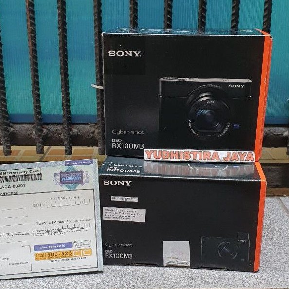 Jual Sony CyberShot DSC-RX100 Mark III Resmi Sony Indonesia | Shopee Indonesia