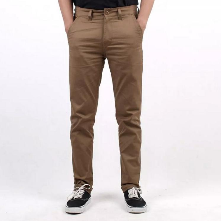 Jual CELANA PRIA CHINO Slim fit Panjang Kerja Kantor Santai Liburan Cowok Gentlemen Boy "PMA ...