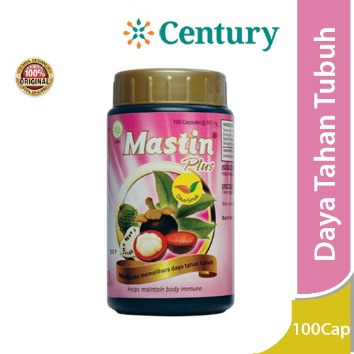 Jual Mastin Plus Daun Sirsak 100 kapsul/suplemen penderita kanker/daya ...