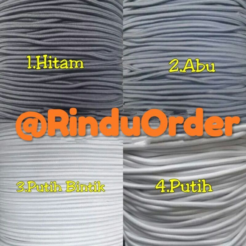 Jual TALI KARET ELASTIS (TALI FRAME) | Shopee Indonesia