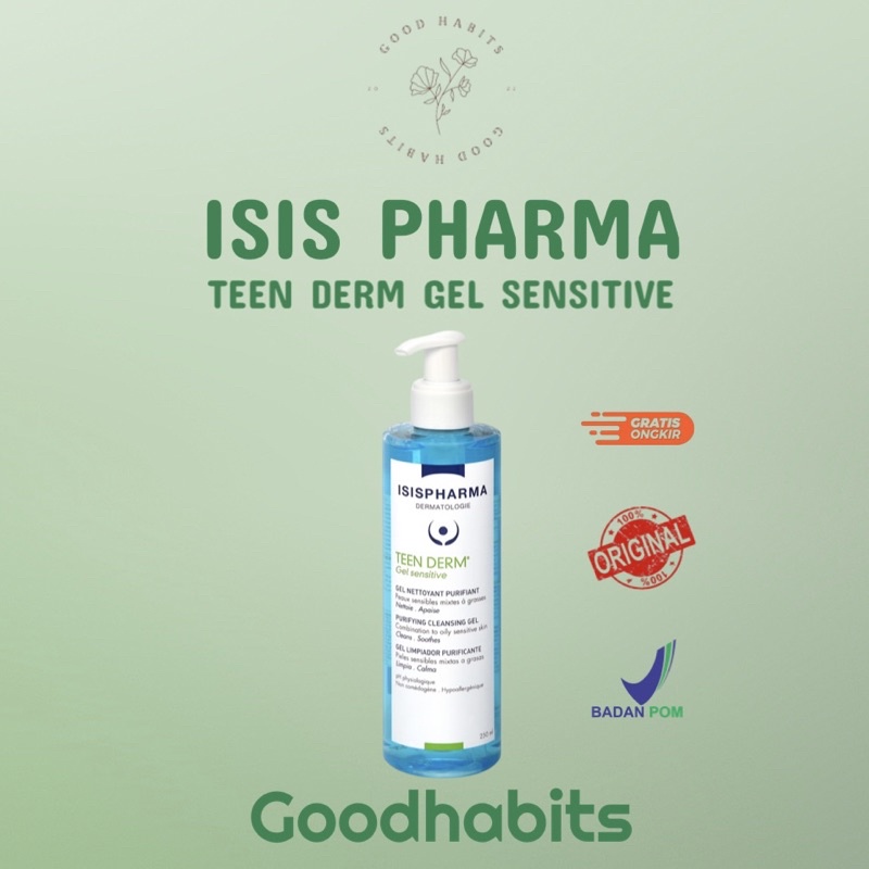 Jual ISIS PHARMA Teen Derm Gel Sensitive | Shopee Indonesia