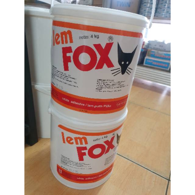 Jual Lem Kayu, PVC Sheet, HPL merek fox 4 kilo | Shopee Indonesia