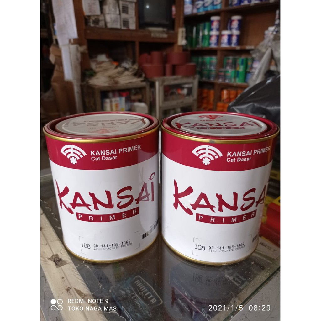 Jual Cat Dasar Primer Kansai 1 kg (kaleng) | Shopee Indonesia