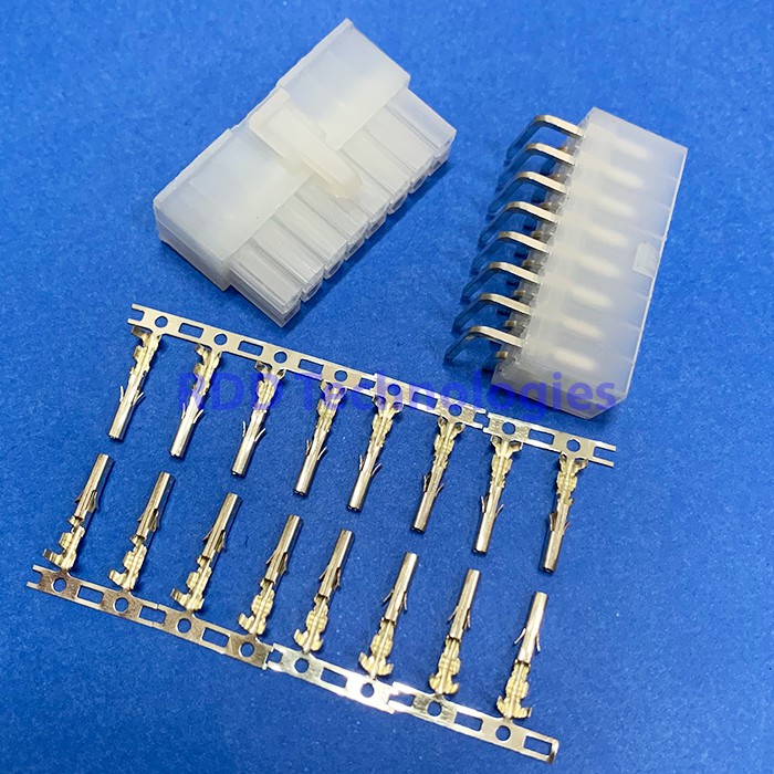 Jual Satu Set Connector Molex 5557 2x8 Pin Bengkok | Shopee Indonesia