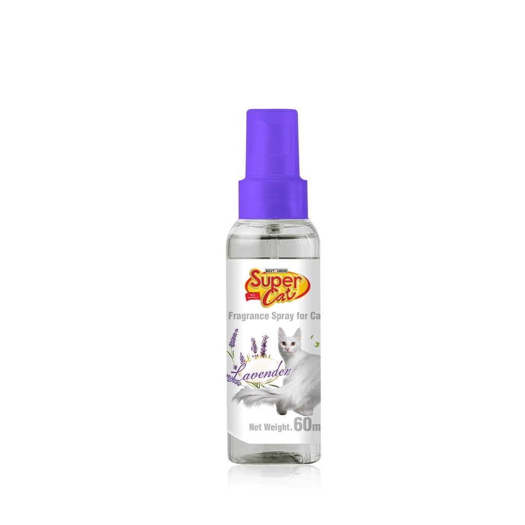 Jual Best In Show Supercat (Fragrance Spray for Cats) Lavender 60ml ...