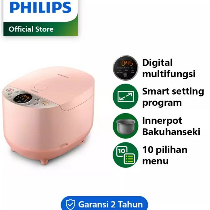 Jual Rice Cooker Digital Magic Com Philips HD 4515 / 90 HD4515 Majikom ...
