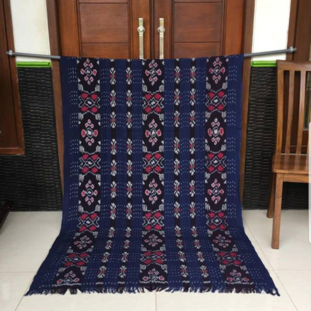 Jual Tenun Ikat Blanket Etnik Kain Selimut Handmade Asli Tradisional ...