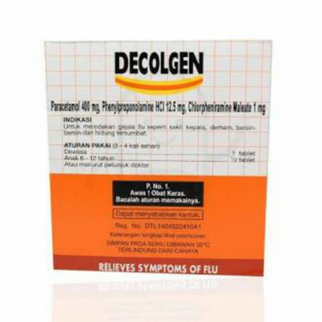 Jual Decolgen Tablet - Obat Flu Demam Pilek | Shopee Indonesia