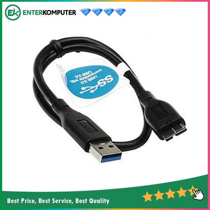 Jual Kabel HDD External USB 3.0 60CM - Standard | Shopee Indonesia