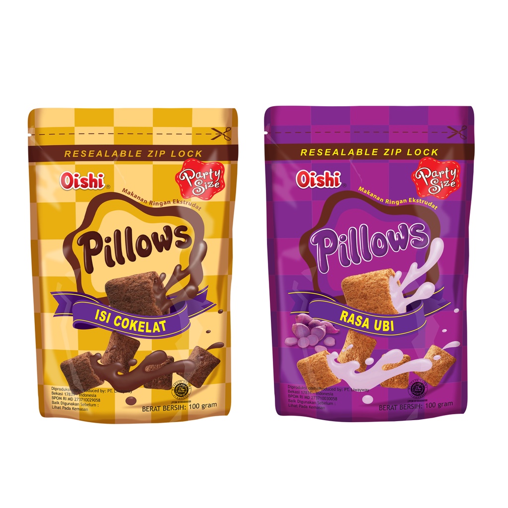Jual Oishi Pillows 100gr ( 2 Varian ) | Shopee Indonesia