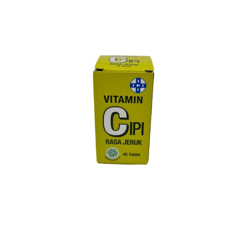 Jual Vitamin IPI Vit C / Vit B Complex 1 Botol isi 45 Tablet & 90 Tablet 50mg Vitamin C Daya ...