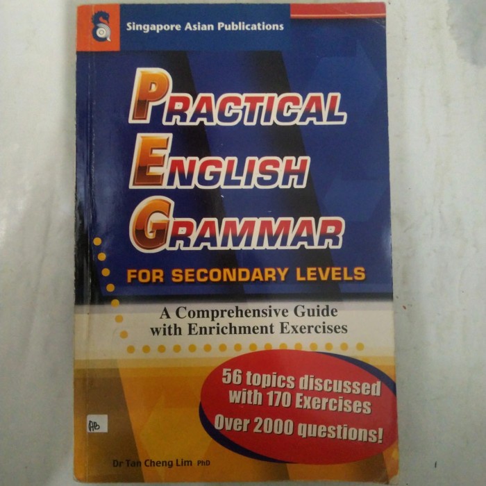 Jual BUKU PRACTICAL ENGLISH GRAMMAR FOR SECONDARY LEVELS | Shopee Indonesia