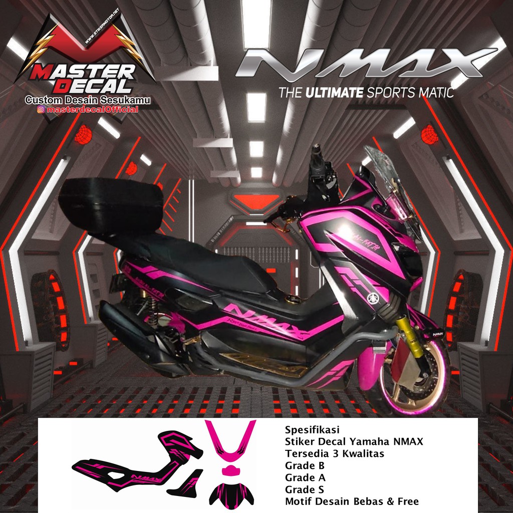 Jual Stiker Decal Nmax 2020 berabgai variasi motif | Shopee Indonesia