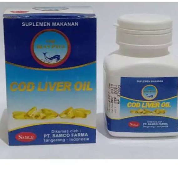Jual Minyak Ikan COD LIVER OIL 100 capsules | Shopee Indonesia