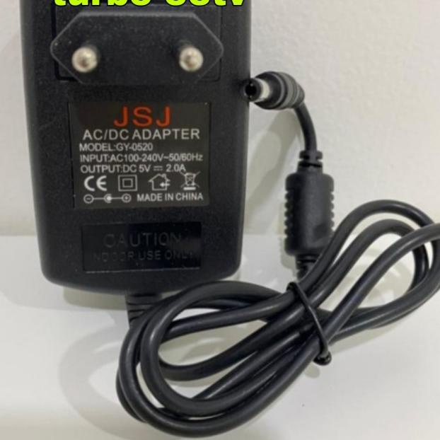 Jual Adaptor 5v 2A DC in 220v AC Power Supply LED CCTV Cas Daya 2.1x5 ...