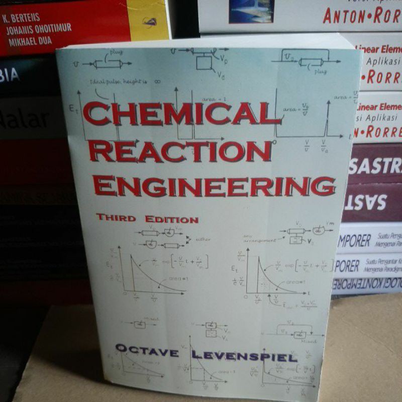 Jual NEW BOOK " CHEMICAL REACTION ENGINEERING " OCTAVE LEVENSPIEL ...