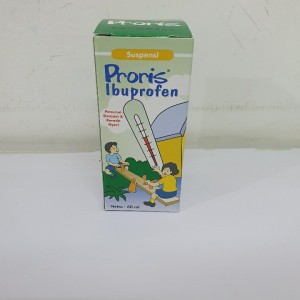 Jual PRORIS IBUPROFEN sirup syrup 60 ML RASA JERUK | Shopee Indonesia