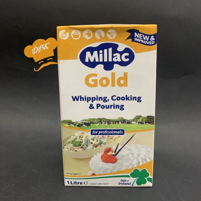 Jual Millac Gold Whipping Cooking Cream 1000 ml 1L 1 Liter whip whipped ...