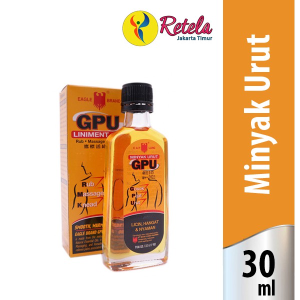 Jual Minyak Urut GPU Cap Lang 30 mL / Minyak Pijat / Obat Gosok ...