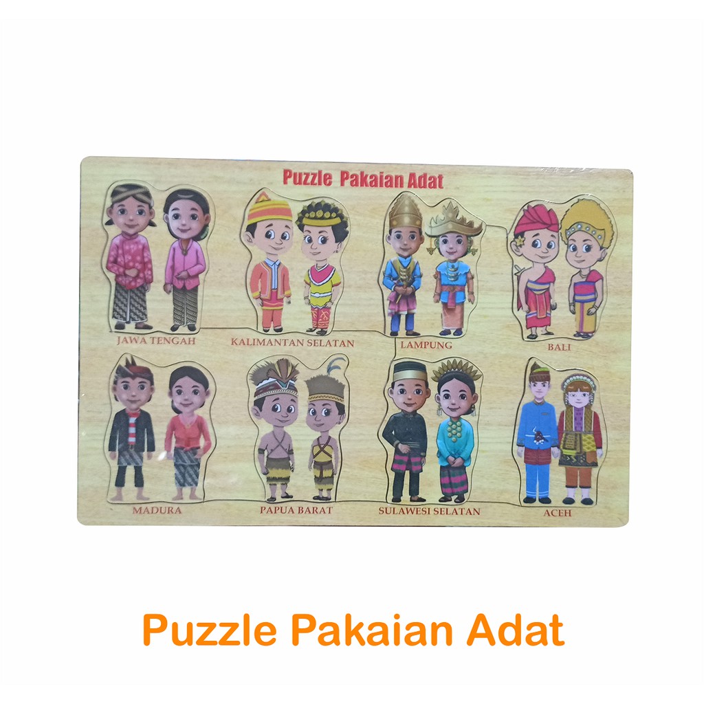 Jual Puzzle Pakaian Adat | Shopee Indonesia