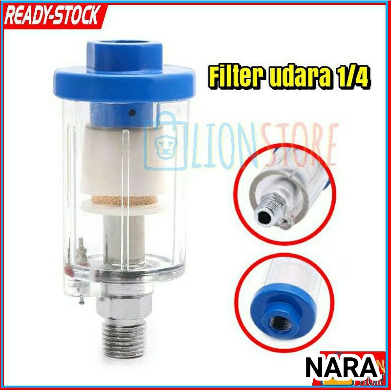 Jual Filter Saringan Angin Spray Gun Spraygun Perangkap Air Water Trap ...