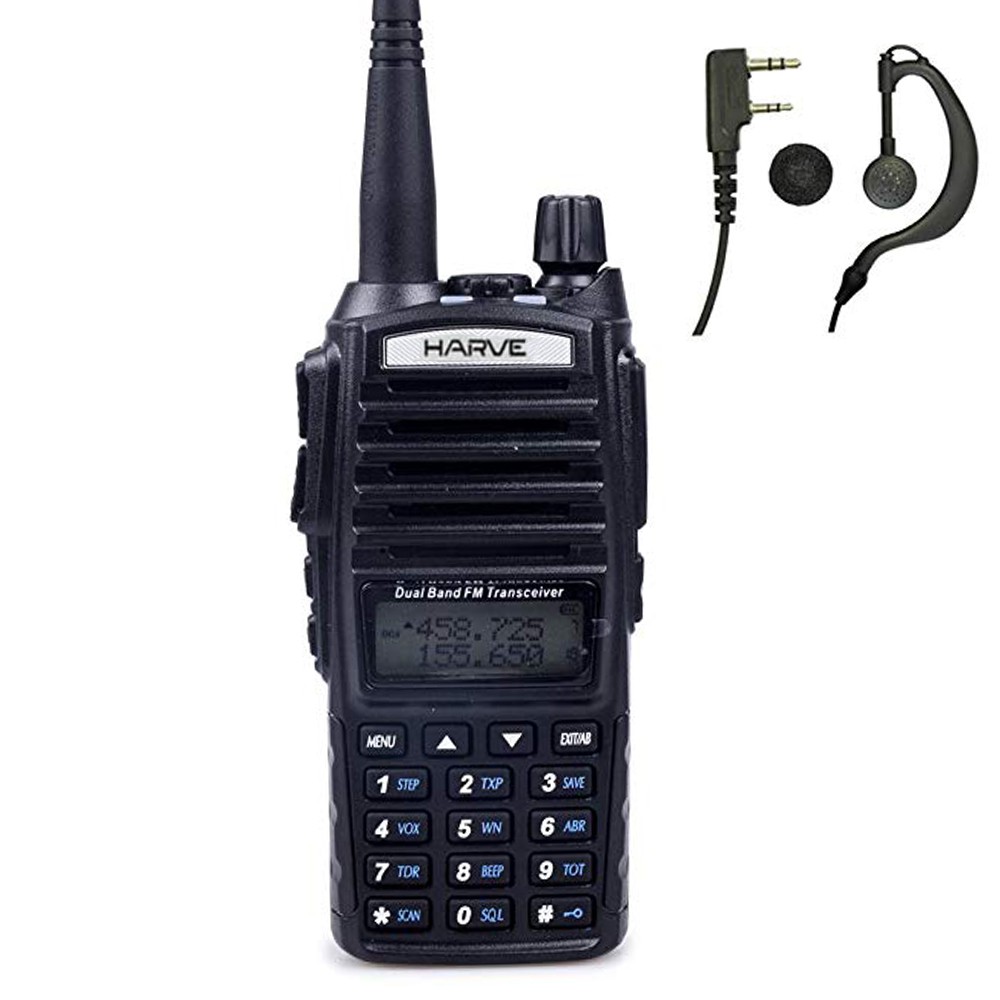 Jual Handy Talky Harve HV-88 5 Watt Ht Harve HV88 Dual PTT Free Headset ...