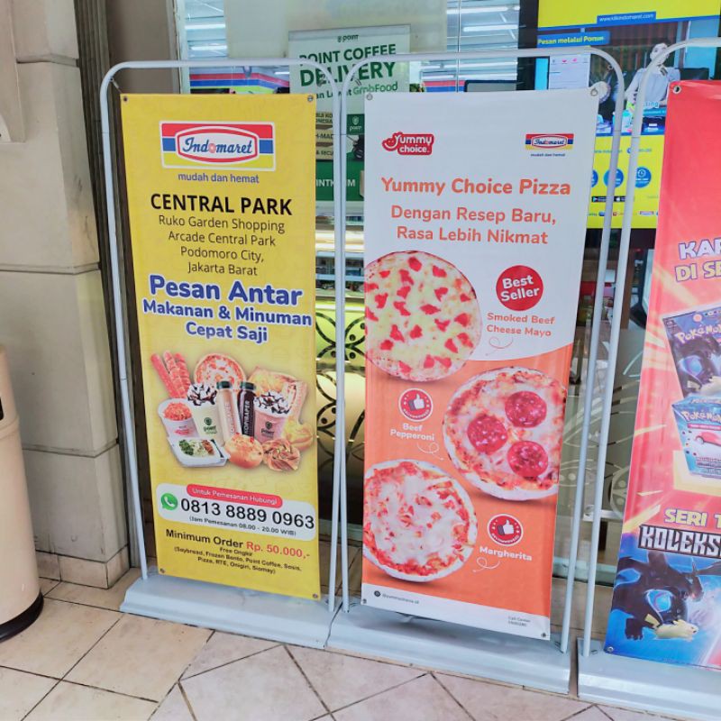 Jual Doorframe Standing Banner, Stand Banner Besi Indoor Outdoor, Frame ...