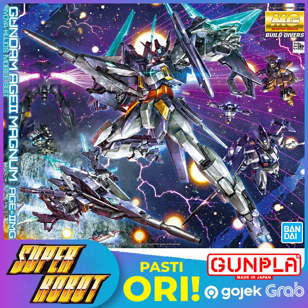 Jual 𝗕𝗔𝗡𝗗𝗔𝗜 MG Gundam Age II Magnum | Shopee Indonesia