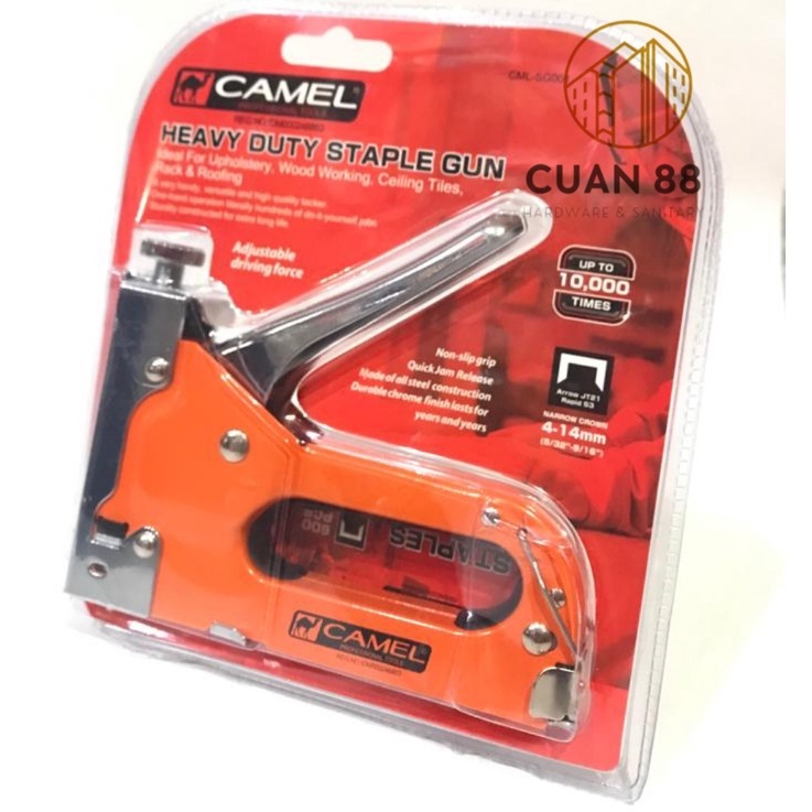Jual Camel staples Besar Tembak 4-14mm / Steples Tembak Heavy Duty ...