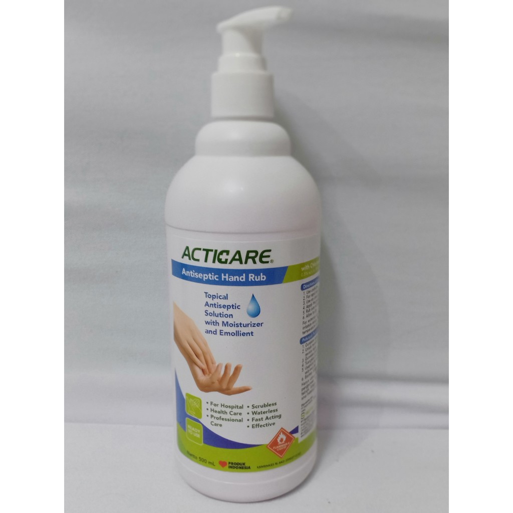 Jual Acticare - Antiseptic Hand Rub - 500 mL | Shopee Indonesia