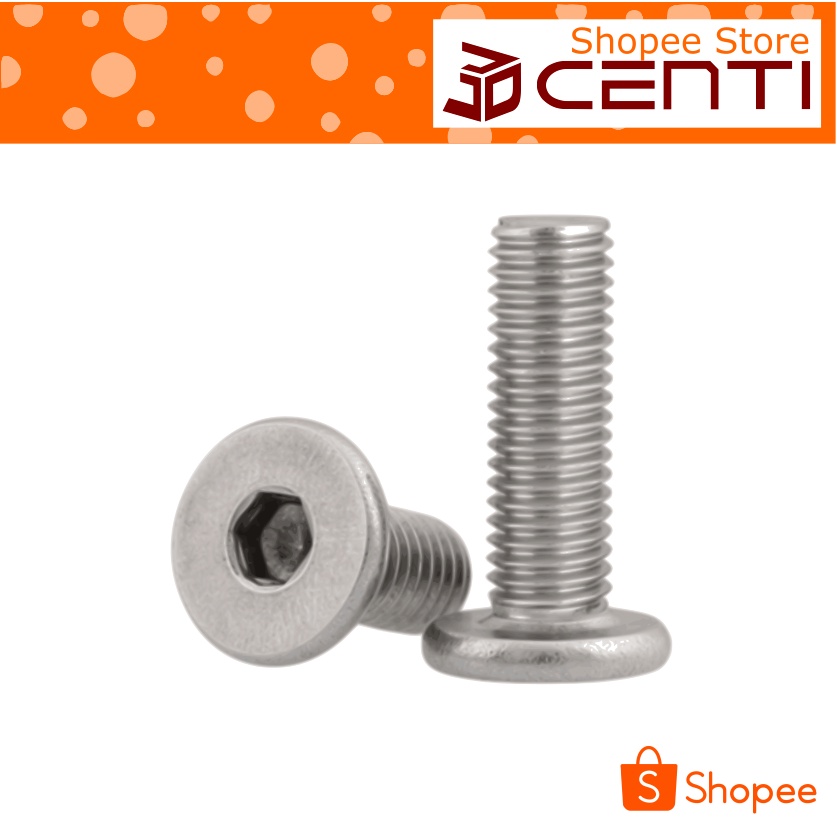 Jual Baut sekrup L hexagon low profile ultra Thin Head M2 M2.5 M3 M4 M5 M6 stainless steel 3 4 5 ...