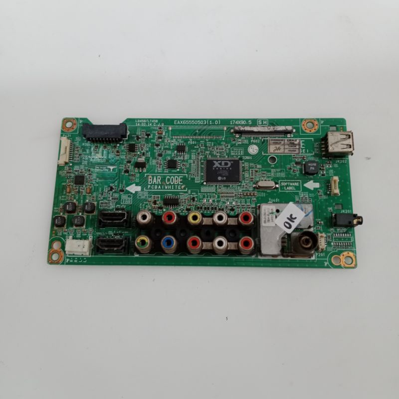 Jual MESIN TV- MOBO - MB - MAINBOARD TV LED LG 42LB550A-TA | Shopee Indonesia