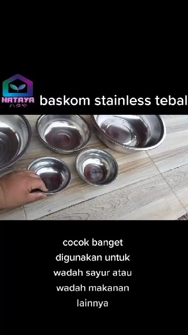 Jual HATAYASHOP - BASKOM STAINLESS BAGUS TEBAL/BASKOM BMW/BASKOM ...