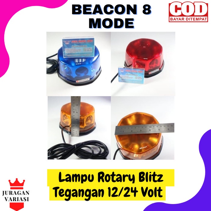 Jual Lampu Variasi Rotary Rotari Warning Light Led Blitz Mobil Truk ...