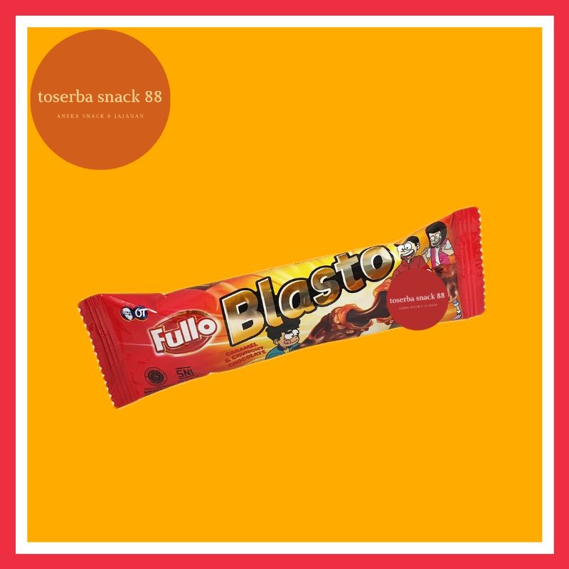 Jual FULLO BLASTO/Snack Wafer Fullo Chocolate (16 gram) | Shopee Indonesia