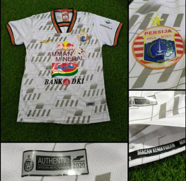 Jual Jersey Persija Jakarta Away 2020 Liga 1 Shopee Putih Printing ...