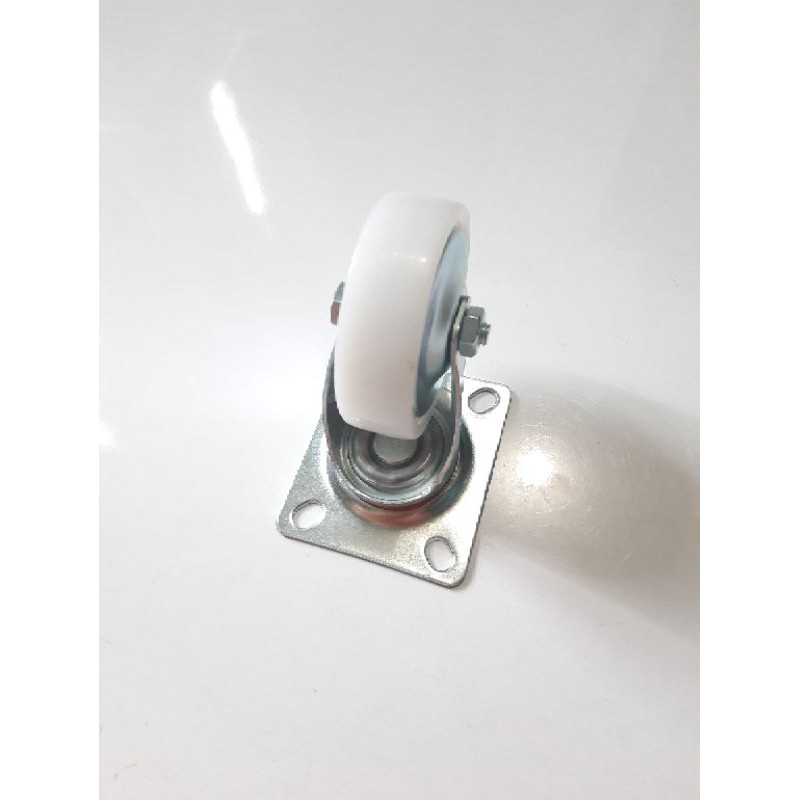 Jual Roda Nilon 3 Inch Hidup / Roda Nylon Trolley Etalase Gerobak ...