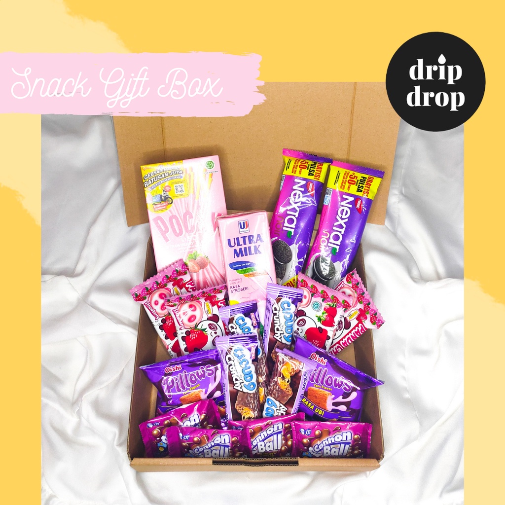 Jual Snack Gift Box Hampers Makanan Ringan Kado Wisuda Ulang Tahun ...